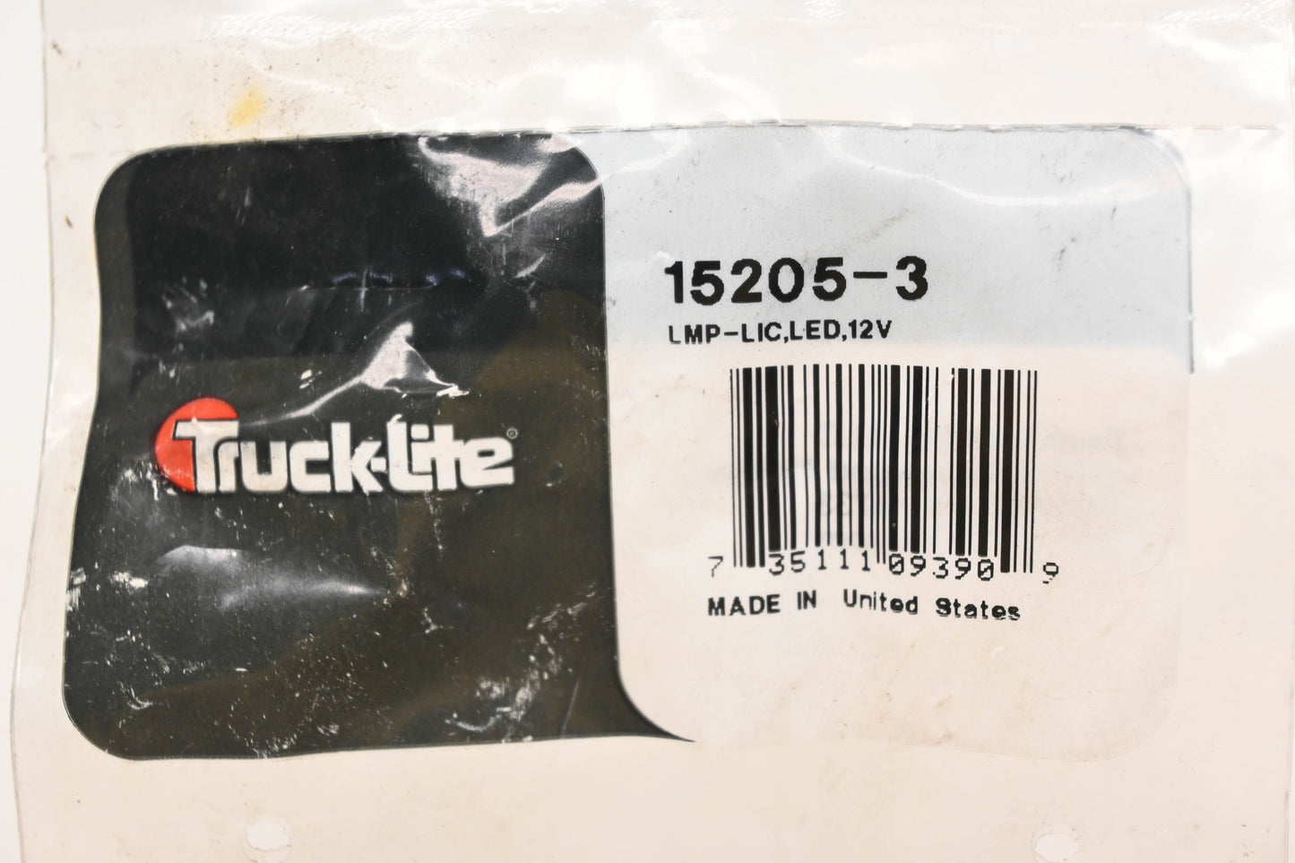 Truck-Lite 15205-3 Clear License Plate Lamp Assembly NOS – In Stock ...