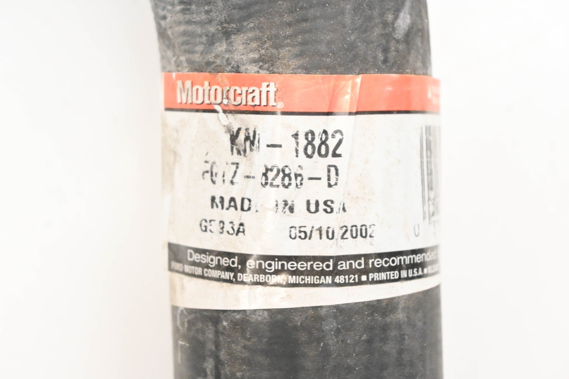 New OEM Motorcraft KM-1882, F0TZ-8286-D, KM1882 Radiator Coolant Hose ...