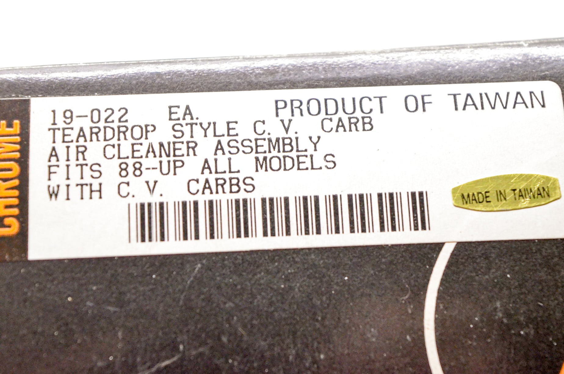 CustomChrome 19-022 Teardrop Style Air Cleaner Assembly NOS – In Stock ...